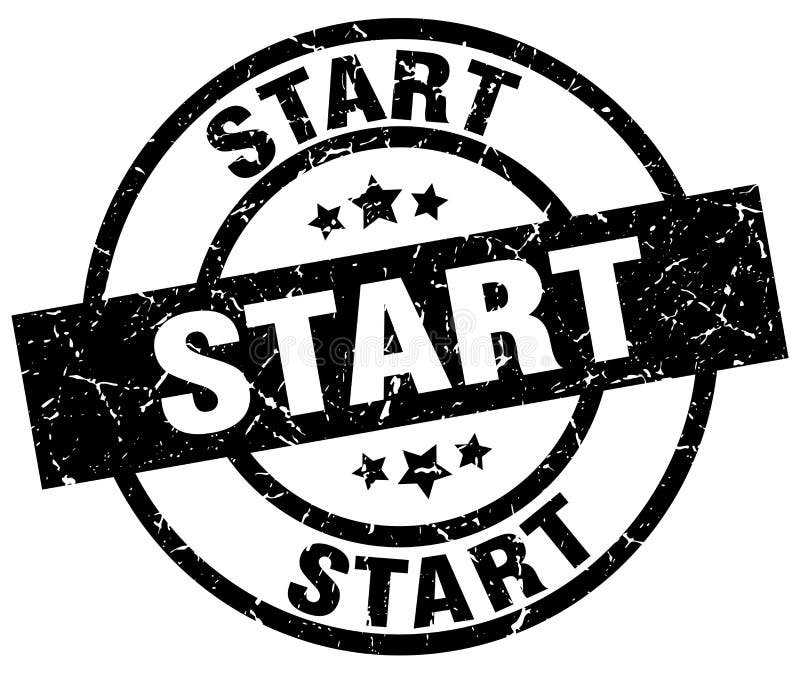 Start stamp stock vector. Illustration of badge, square - 120854725