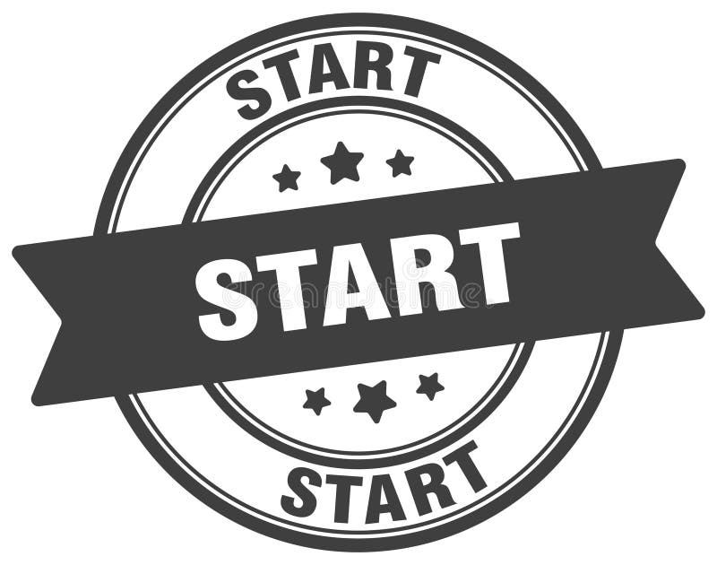 Start stamp stock vector. Illustration of vintage, grungy - 125218855