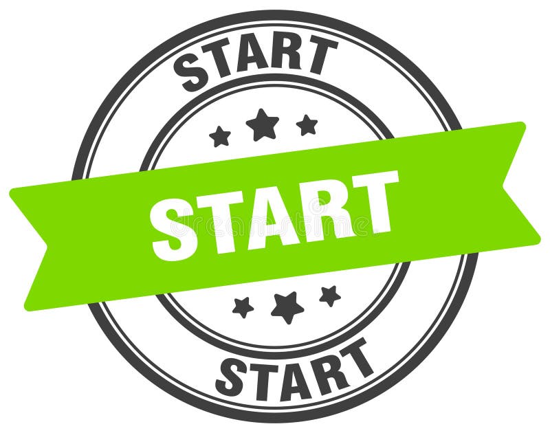Start stamp stock vector. Illustration of grunge, grungy - 125011336