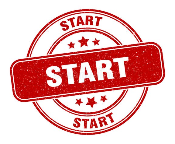 Start Stamp. Start Round Grunge Sign Stock Vector - Illustration of ...