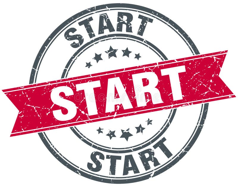 Start stamp stock vector. Illustration of sticker, vector - 120831109