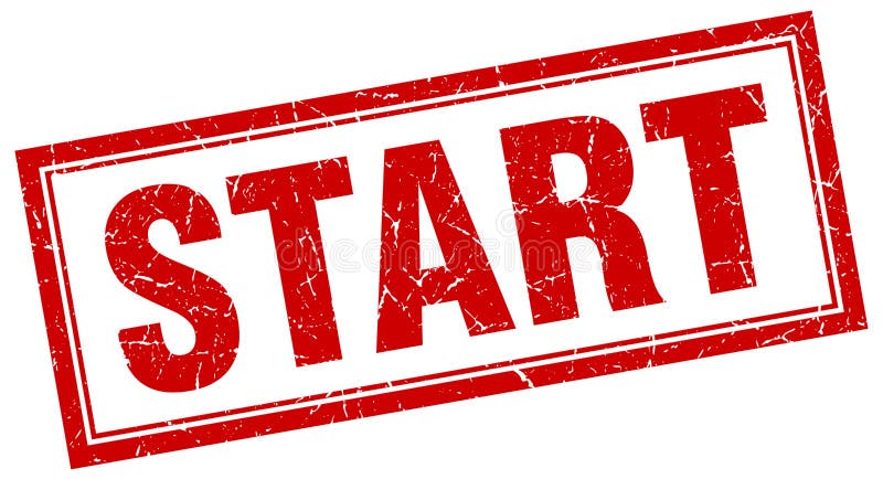 Start stamp stock vector. Illustration of grunge, grungy - 125011336