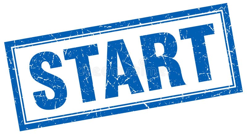 Start stamp stock vector. Illustration of square, stamp - 125218744