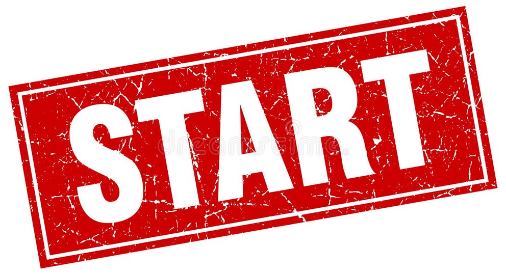 Start stamp stock vector. Illustration of vintage, grungy - 125218855