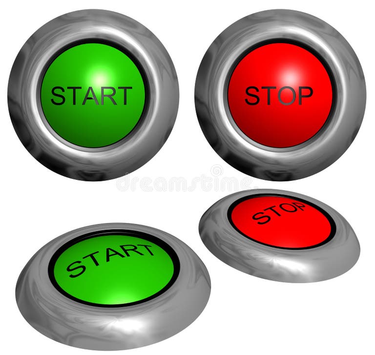 Start Stop Push Buttons Stock Illustrations – 1,573 Start Stop Push ...