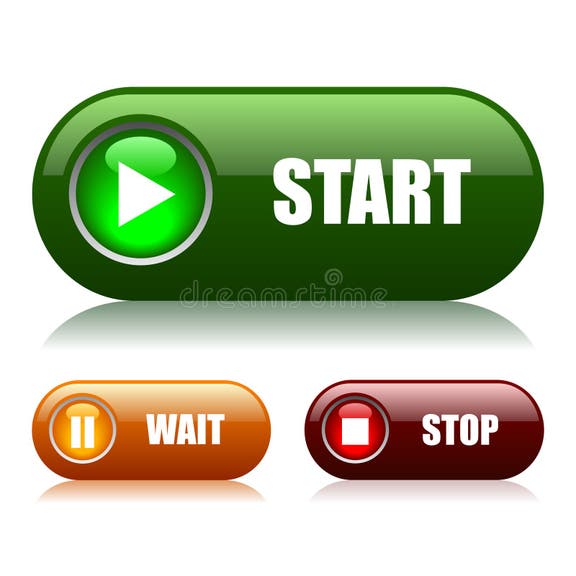 Start Stop Pause Vector Stock Illustrations – 4,671 Start Stop Pause ...