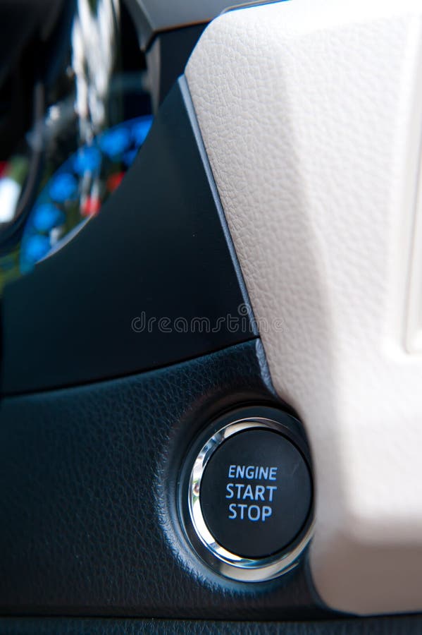 Start-Stop Engine Button stock image. Image of bluetooth - 44948571