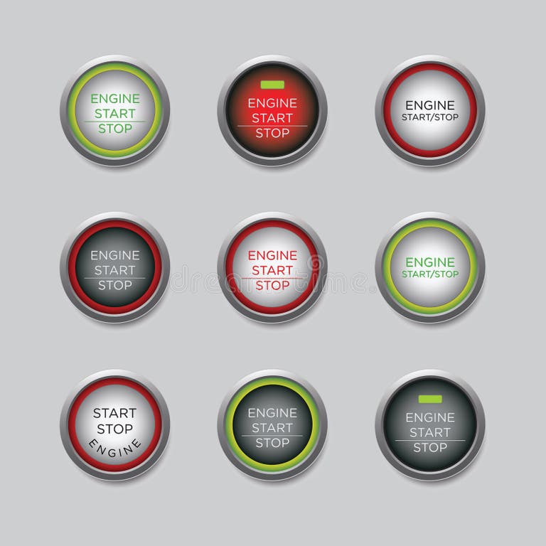 Starter Engine Stock Illustrations – 2,160 Starter Engine Stock ...