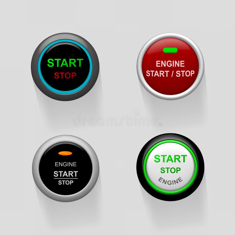 Start Stop Icons Stock Illustrations – 4,709 Start Stop Icons Stock ...