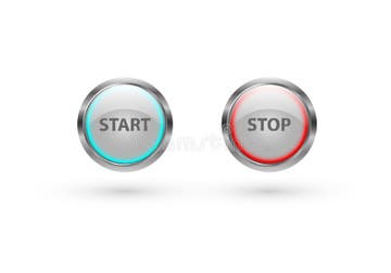 Start Stop Button Stock Illustrations – 21,250 Start Stop Button Stock ...