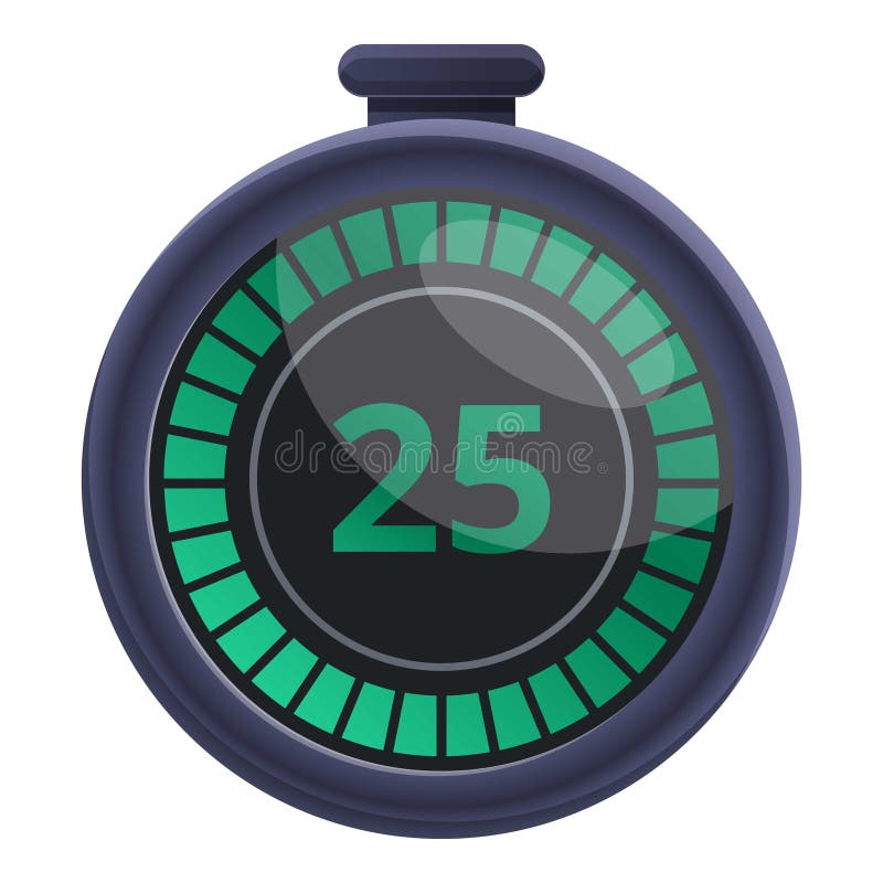 Start Stopwatch Icon Cartoon Vector. Timer Clock Stock Vector ...