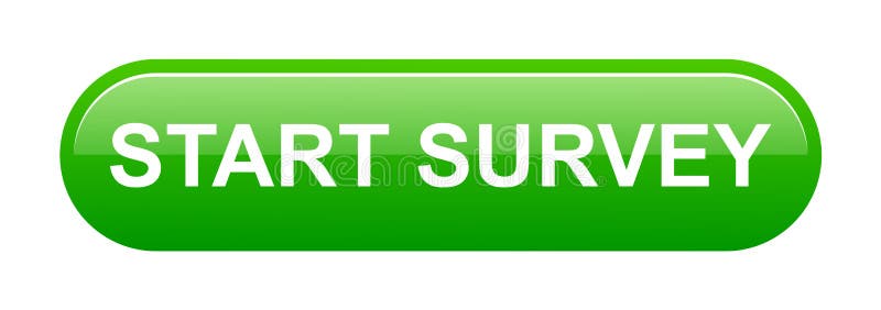 Survey (questionnaire Icon) Green Square Button Stock Illustration ...
