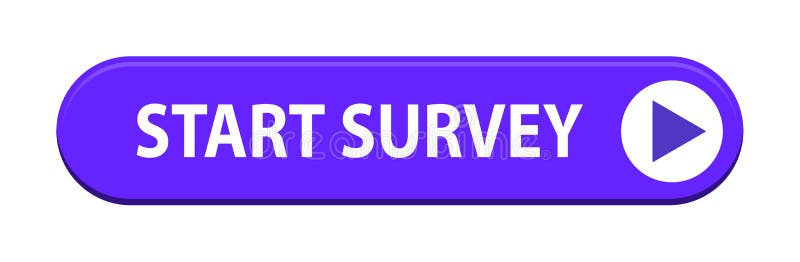Start survey button stock vector. Illustration of advertisement - 199564506