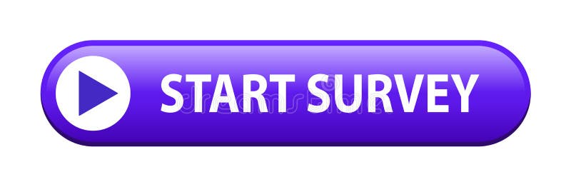 Start survey button stock vector. Illustration of feedback - 199602090