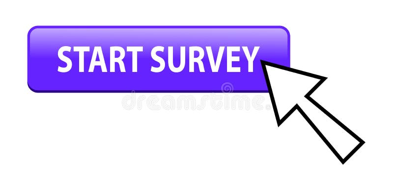 Start survey button stock vector. Illustration of check - 199603510