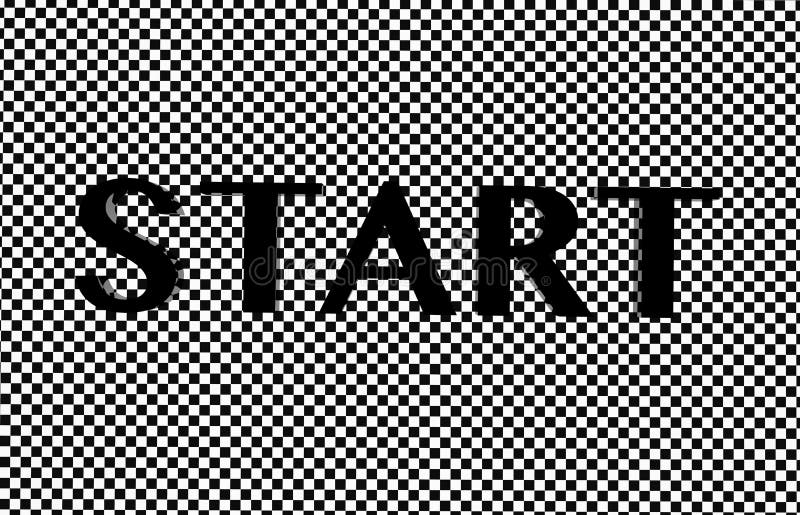 Start text stock illustration. Illustration of check - 24102221