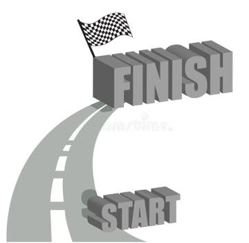 Road To Finish Stock Illustrations – 917 Road To Finish Stock ...