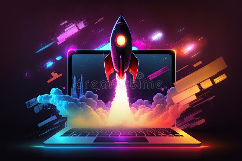 Start of rocket stock photo. Image of spacecraft, education - 279831610