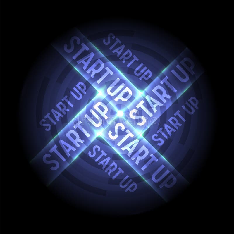 Start up stock vector. Illustration of idea, abstract - 89083906