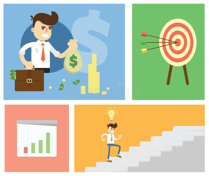 Start Up Business Concept Design Stock Vector - Illustration of people ...