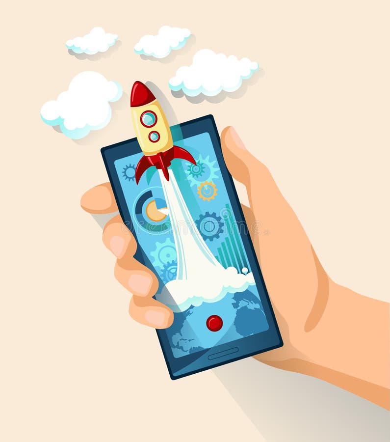 Launch Animation Stock Illustrations – 129 Launch Animation Stock ...