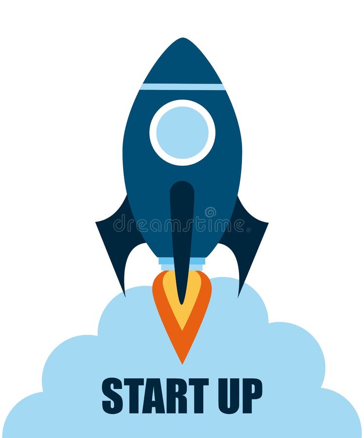 Start up design stock vector. Illustration of process - 46222441