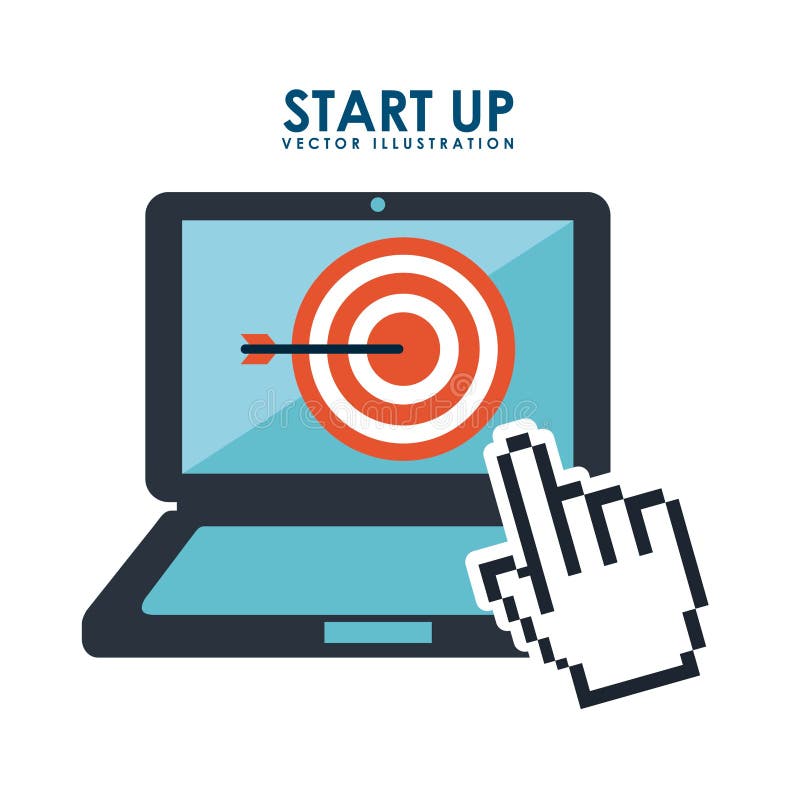 Start up design stock vector. Illustration of management - 46222466