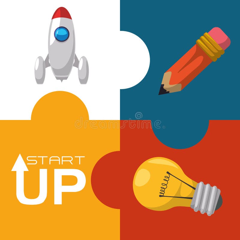 Start up icons design stock vector. Illustration of creativity - 63733333