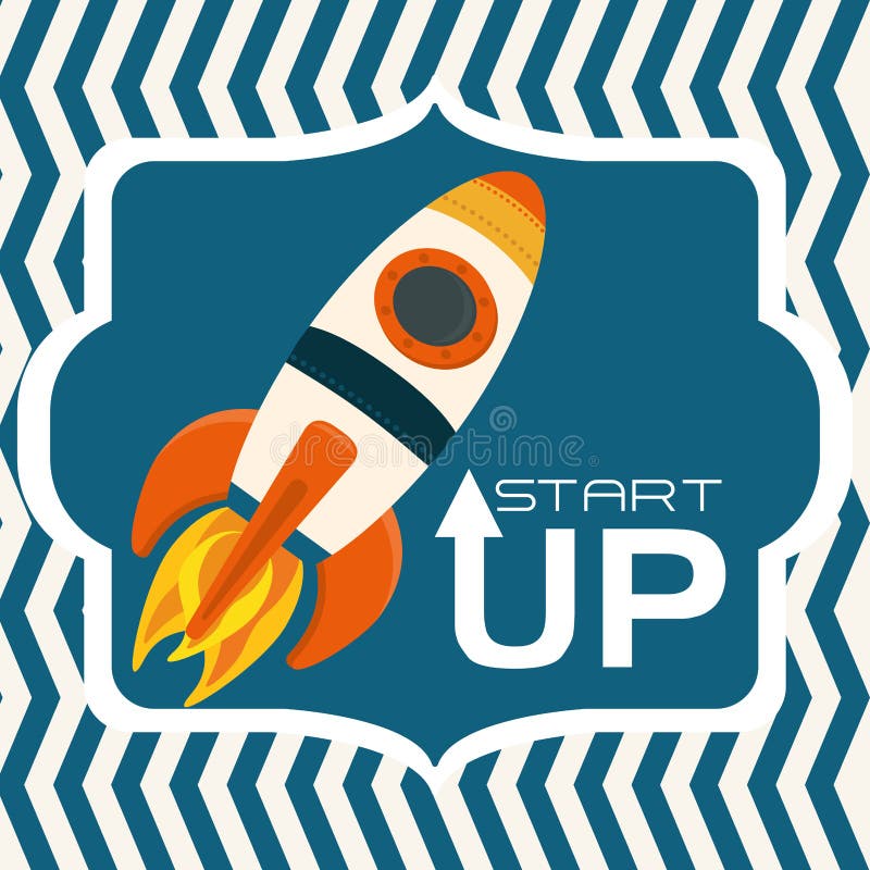 Start up icons design stock vector. Illustration of startup - 64175563