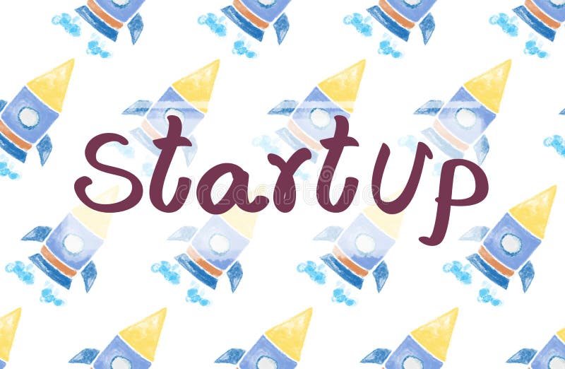 Start Up Launch Business Strategy Development Concept Stock ...