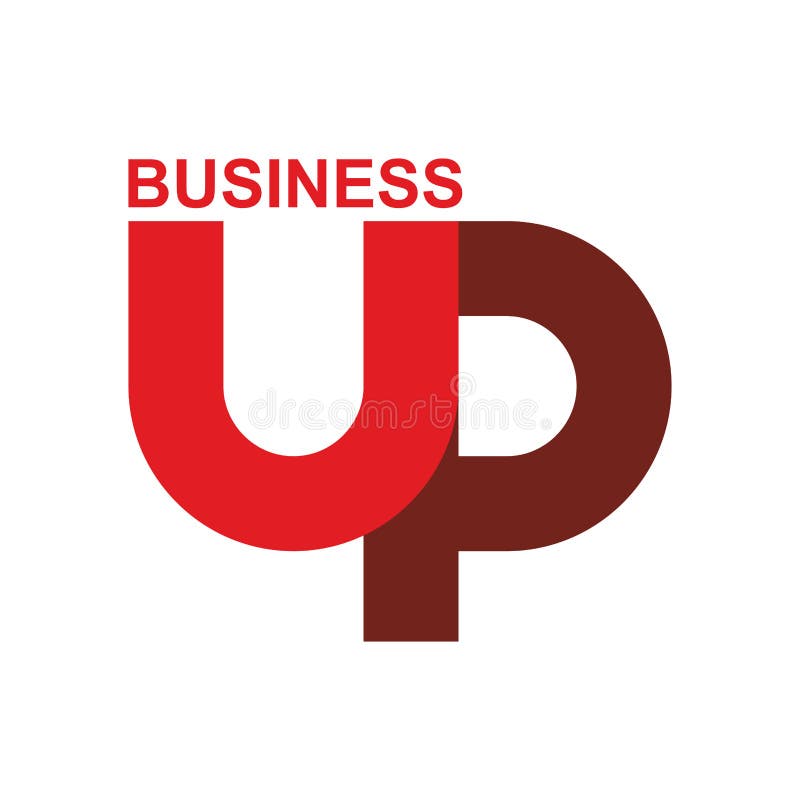 Start Up Logo. Up Arrow Emblem Stock Vector - Illustration of idea ...