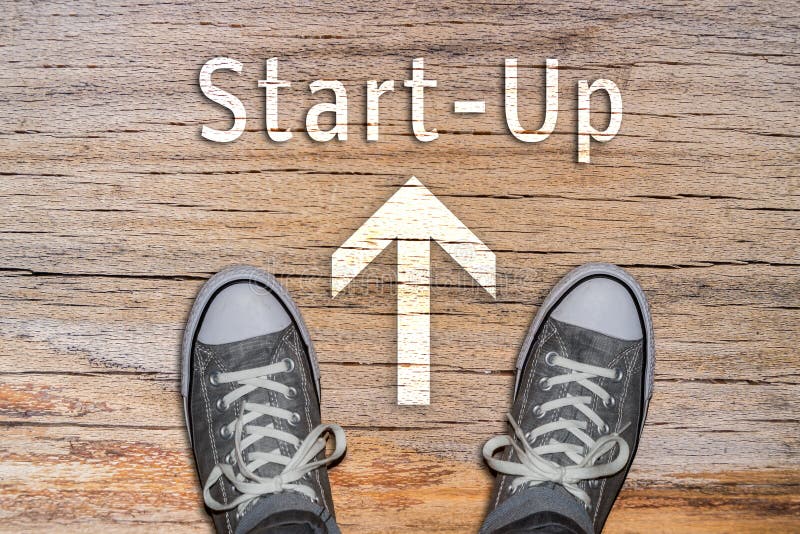 Start Up Shoes Sign Symbolic Stock Image - Image of independence, start ...