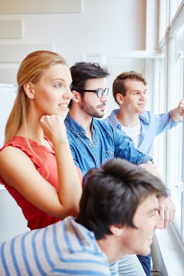 Start-up team thinking stock image. Image of women, staff - 77262189