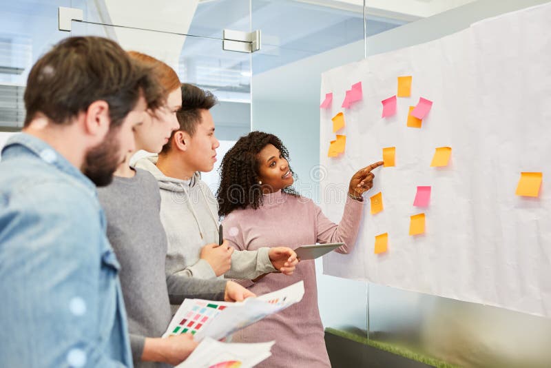 Start-up Team in a Strategy Workshop Stock Photo - Image of seminar ...