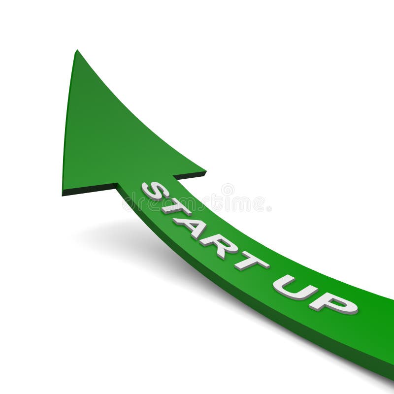 Start up stock illustration. Illustration of turn, abstract - 32360817