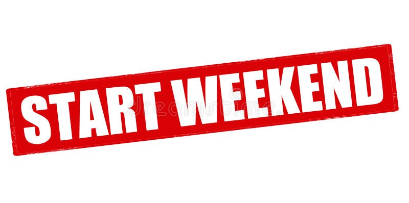 Start weekend stock illustration. Illustration of commencement - 92110229