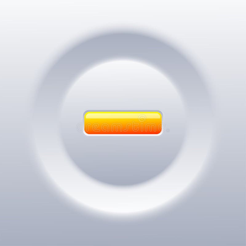 Start Yellow Button on Off Control Internet Technology Communication ...