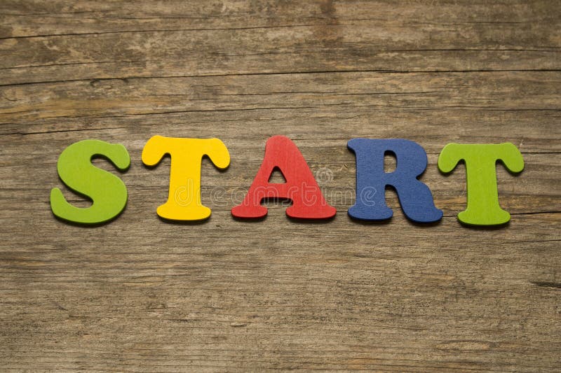 Starta ordbegreppet fotografering för bildbyråer. Bild av affär - 50210135