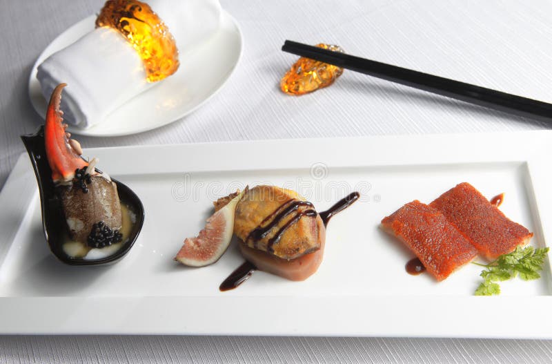 Starter stock photo. Image of pork, liver, entree, seafood - 26794862