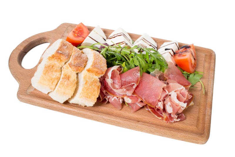 Starter Platter with Appetizers Stock Image - Image of fried, aioli ...