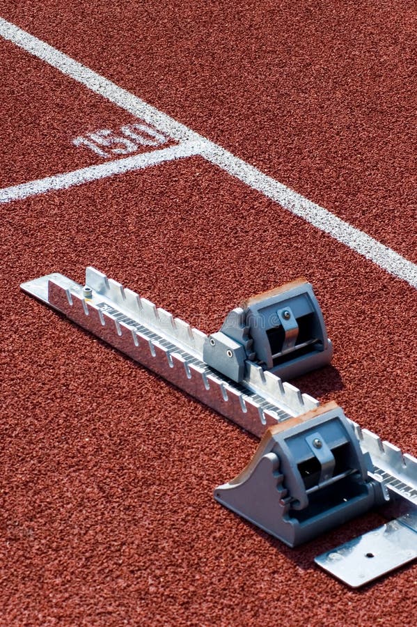 Starting block stock image. Image of field, people, sport - 2578979