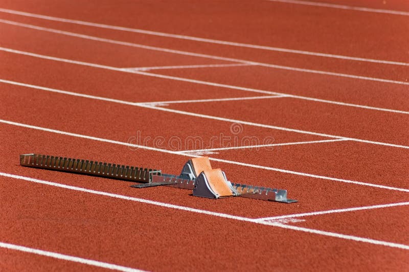 Starting block stock image. Image of field, people, sport - 2578979