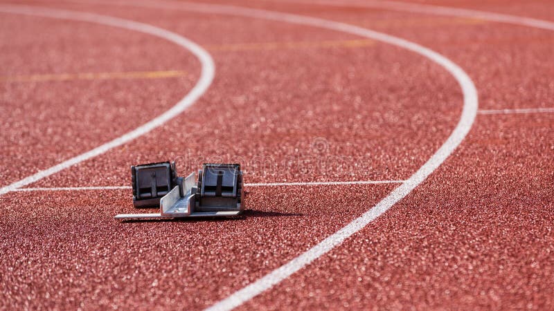 Starting block stock image. Image of individual, start - 26999857