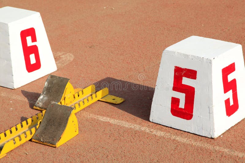 Starting block stock photo. Image of start, sprinter - 175395762
