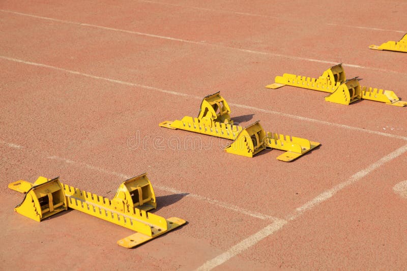 Starting block stock photo. Image of speed, sprinting - 175396358
