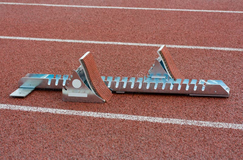 Starting blocks stock image. Image of starting, start - 2349479