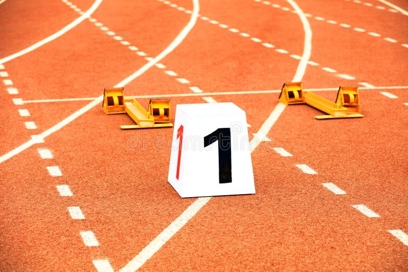 Starting blocks stock photo. Image of health, motion - 177313164