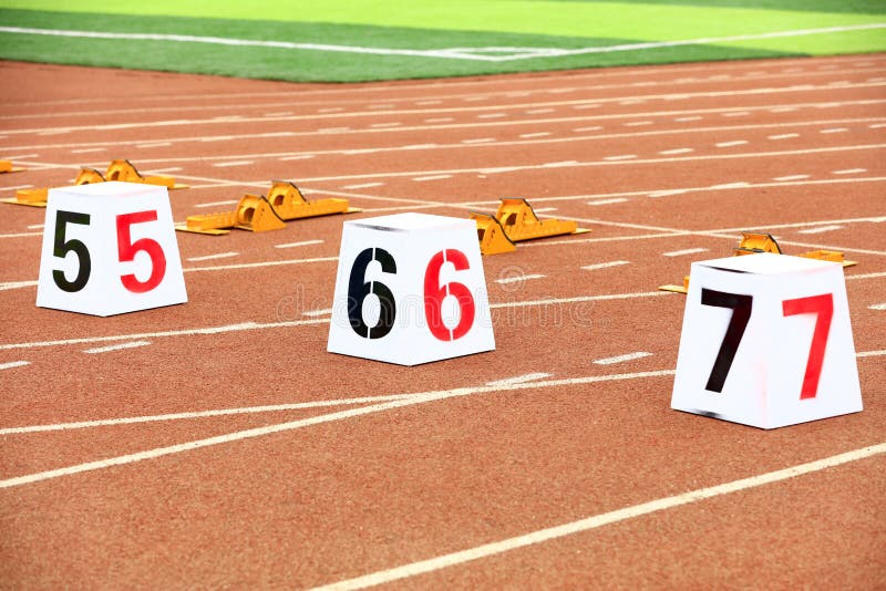 Starting blocks stock image. Image of activity, health - 177313953