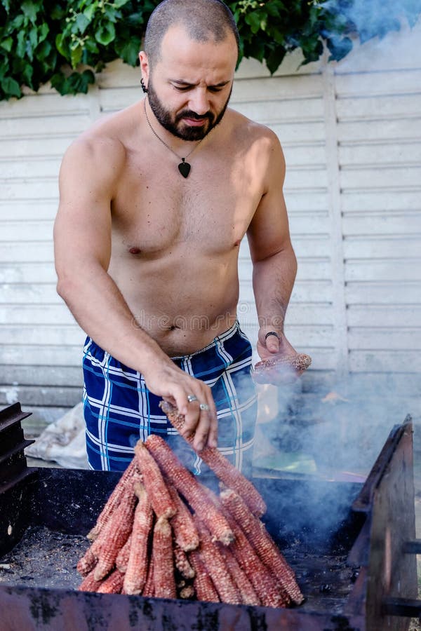 Shirtless Bbq Stock Photos - Free & Royalty-Free Stock Photos from Dreamstime