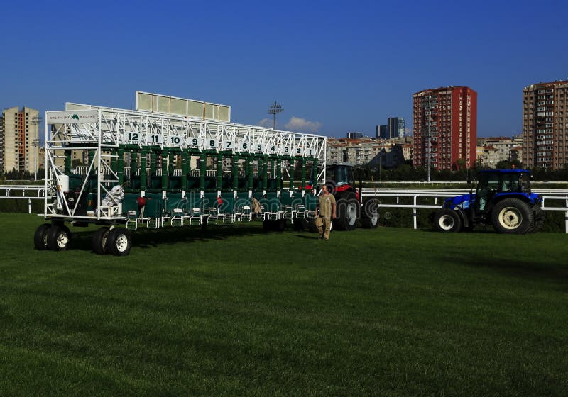 Starting gate editorial image. Image of competition, saddle - 34306680